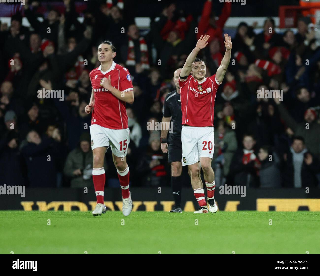 9th January 2026; Racecourse Ground, Wrexham, Wales; FA Cup Football ...
