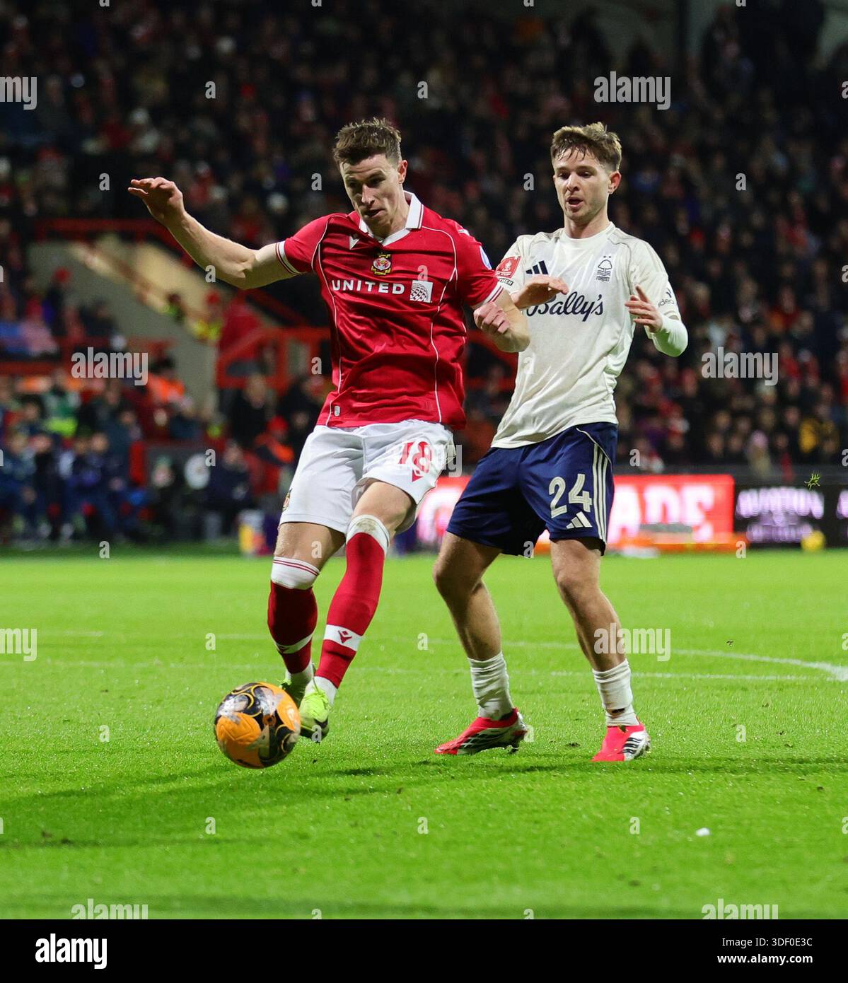 9th January 2026; Racecourse Ground, Wrexham, Wales; FA Cup Football ...