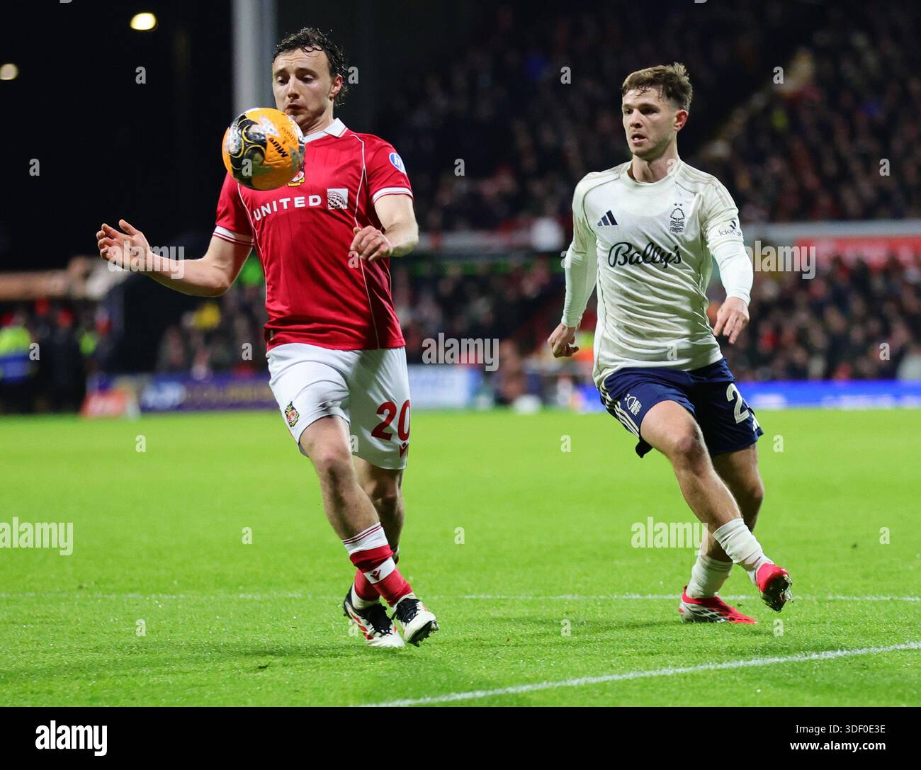 9th January 2026; Racecourse Ground, Wrexham, Wales; FA Cup Football ...