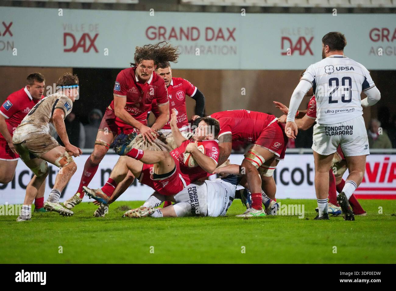 Thibaud DREAN of US DAX during the Pro D2 match between Dax and Agen on ...