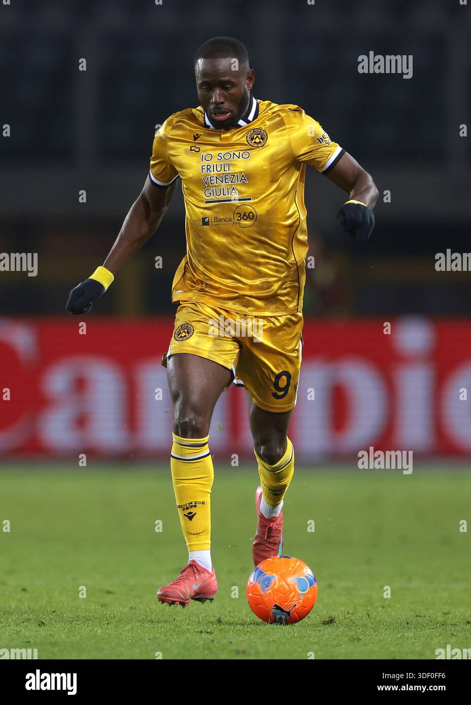 Turin, Italy, 7th January 2026. Keinan Davis of Udinese Calcio during ...