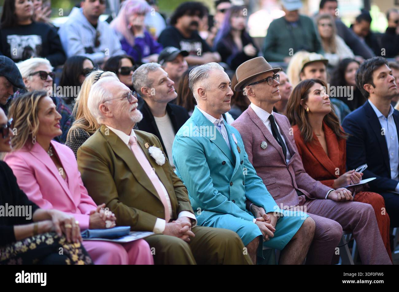 Brian Cox, Alan Cumming, Grant Shaffer and Monica Lewinsky attend a ...
