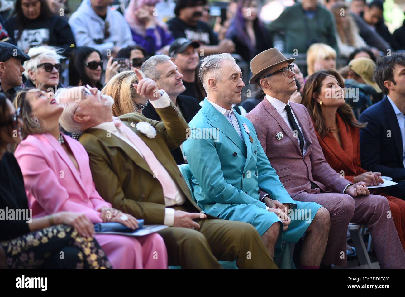 Brian Cox, Alan Cumming, Grant Shaffer and Monica Lewinsky attend a ...
