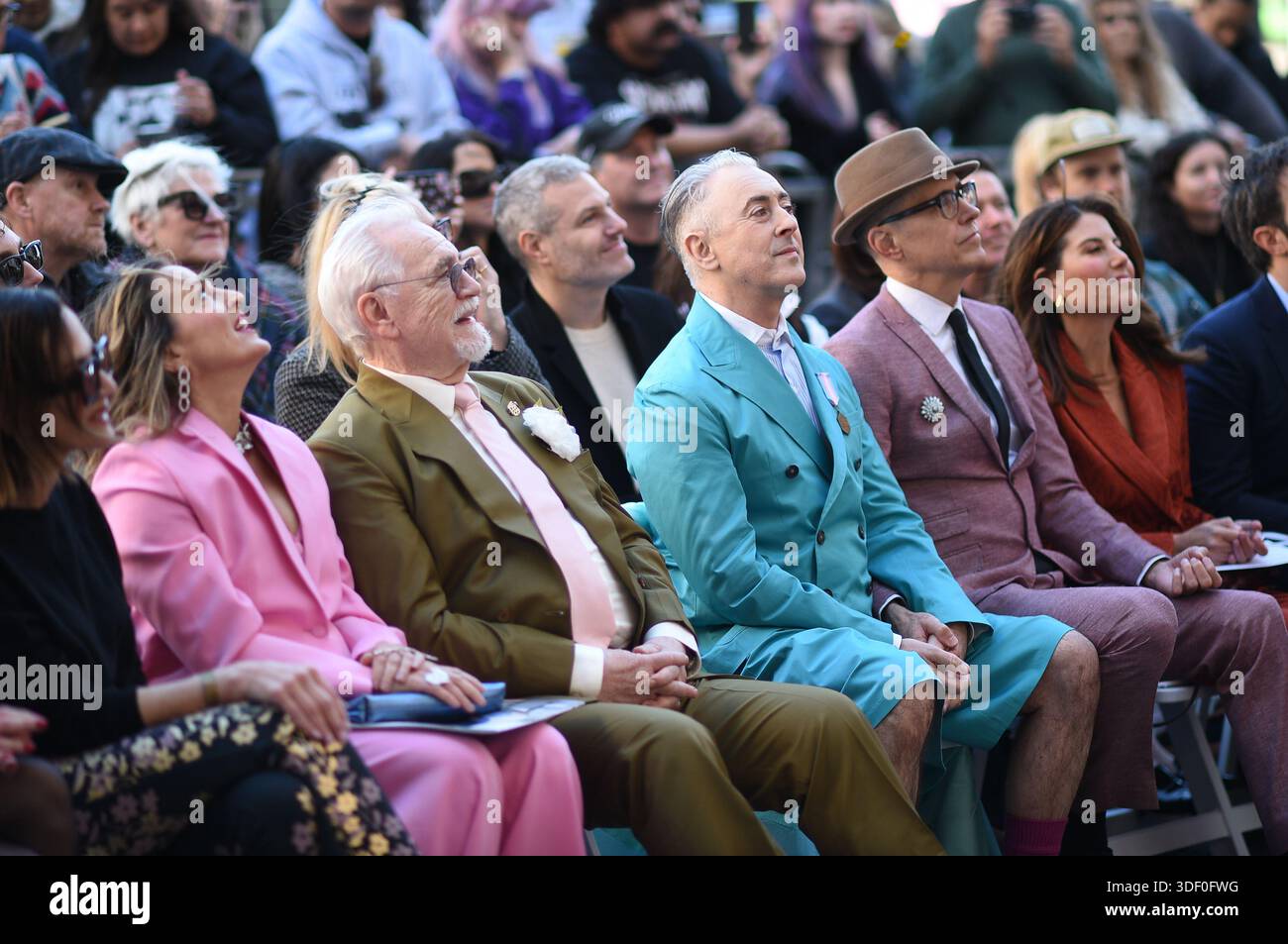 Brian Cox, Alan Cumming, Grant Shaffer and Monica Lewinsky attend a ...