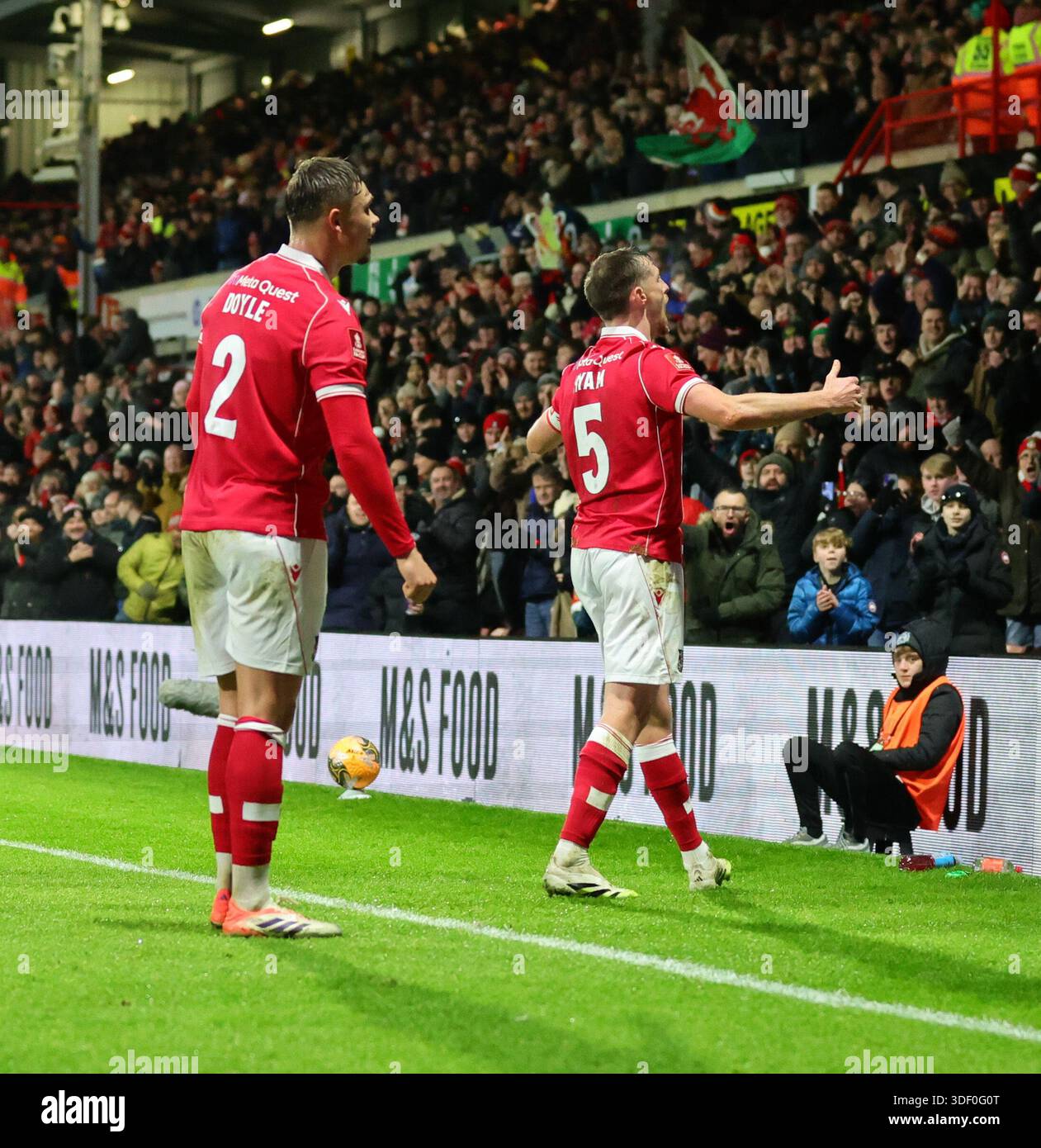 9th January 2026; Racecourse Ground, Wrexham, Wales; FA Cup Football ...
