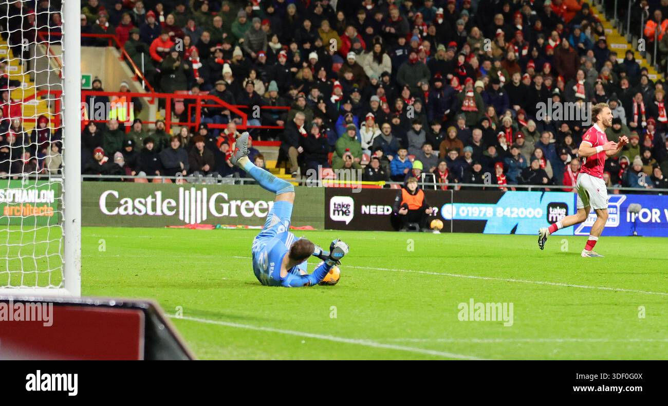 9th January 2026; Racecourse Ground, Wrexham, Wales; FA Cup Football ...