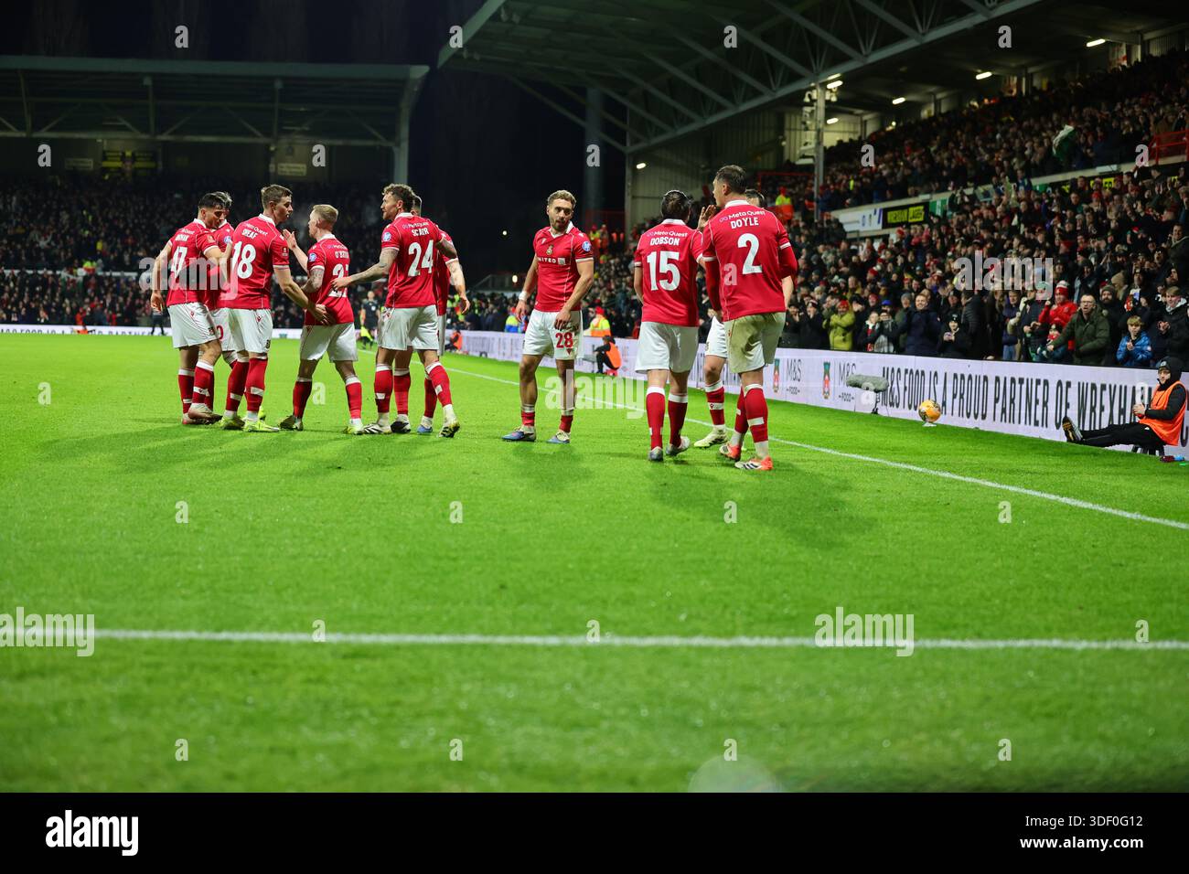 9th January 2026; Racecourse Ground, Wrexham, Wales; FA Cup Football ...
