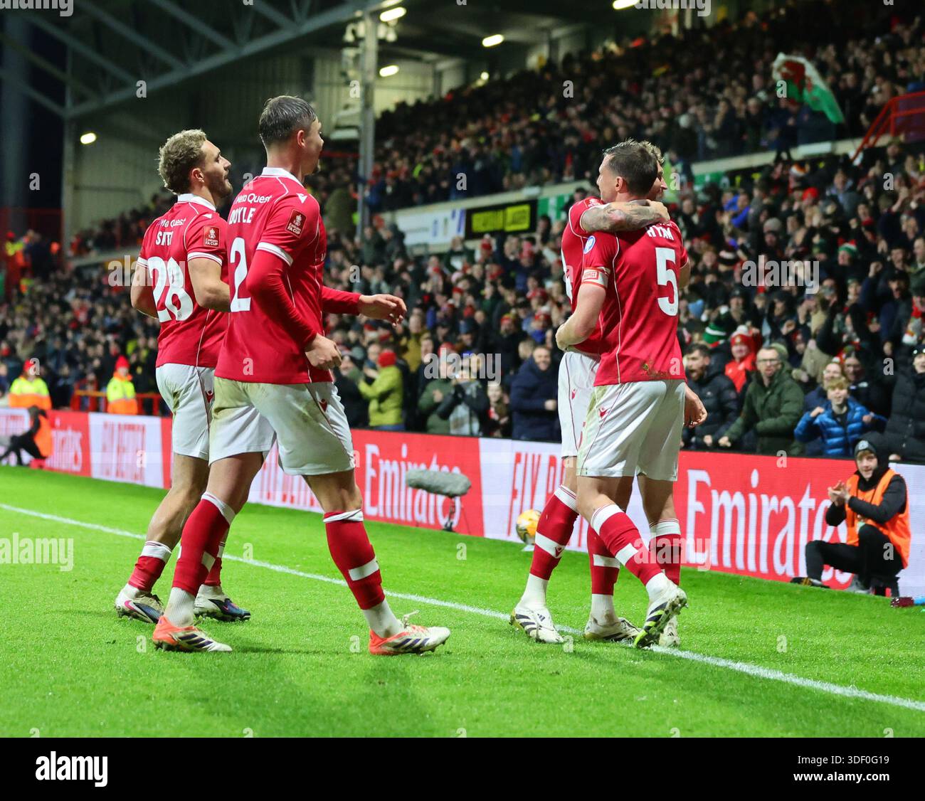 9th January 2026; Racecourse Ground, Wrexham, Wales; FA Cup Football ...
