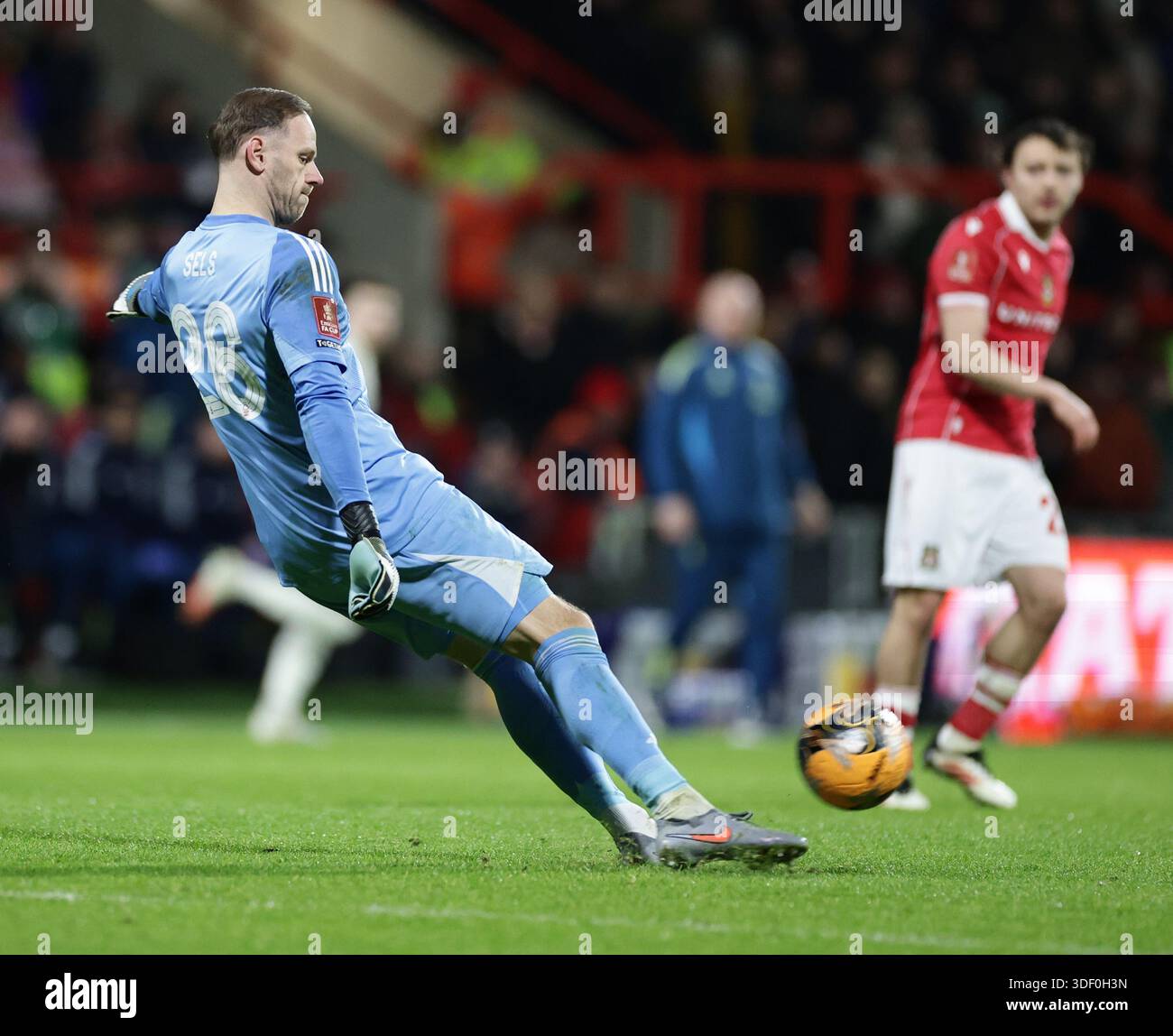 9th January 2026; Racecourse Ground, Wrexham, Wales; FA Cup Football ...
