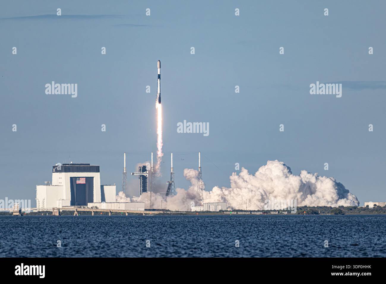 SpaceX launches their Falcon 9 rocket on Jan 9th, 2026 with a batch of ...