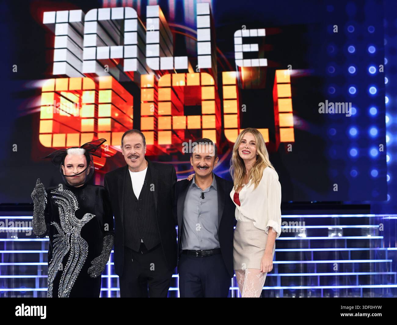 Rome, Rai studios formerly Dear, TV show "Tali e Quali." Pictured ...