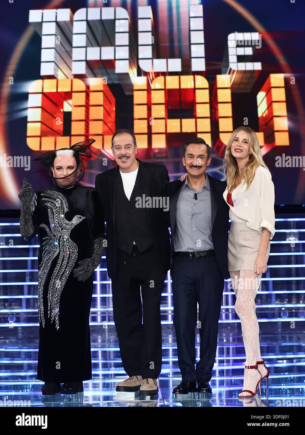 Rome, Italy. 09th Jan, 2026. Rome, Rai studios formerly Dear, TV show ...