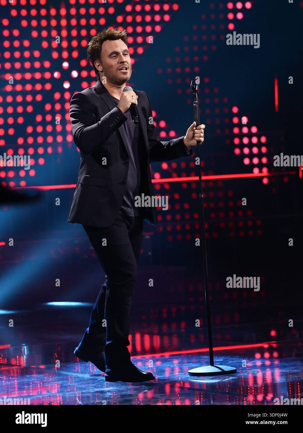 Rome, Rai studios formerly Dear, TV show "Tali e Quali." In the photo ...