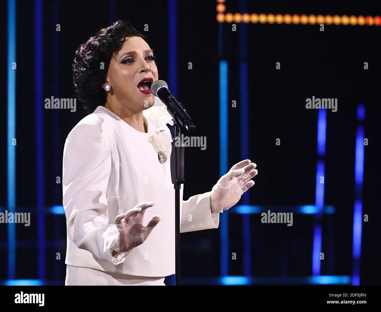 Rome, Rai studios formerly Dear, TV show "Tali e Quali." In the photo ...