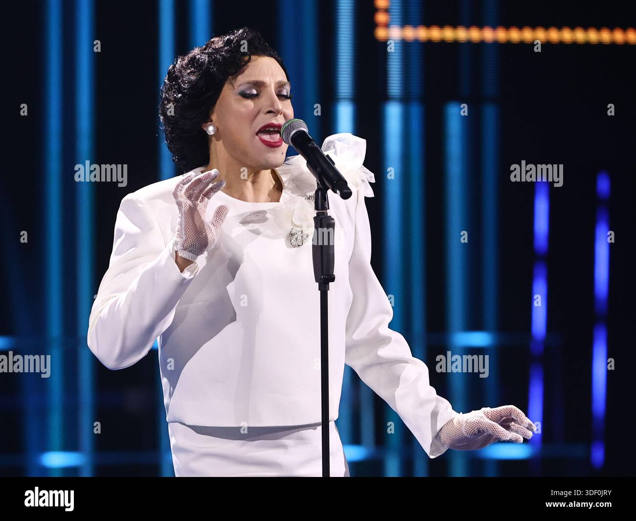 Rome, Rai studios formerly Dear, TV show "Tali e Quali." In the photo ...