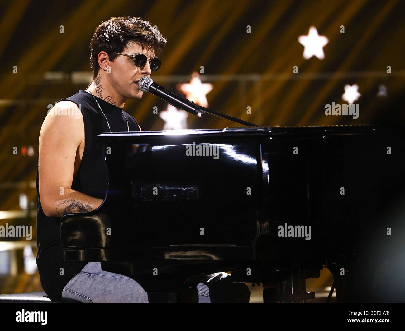 Rome, Rai studios formerly Dear, TV show "Tali e Quali." In the photo ...