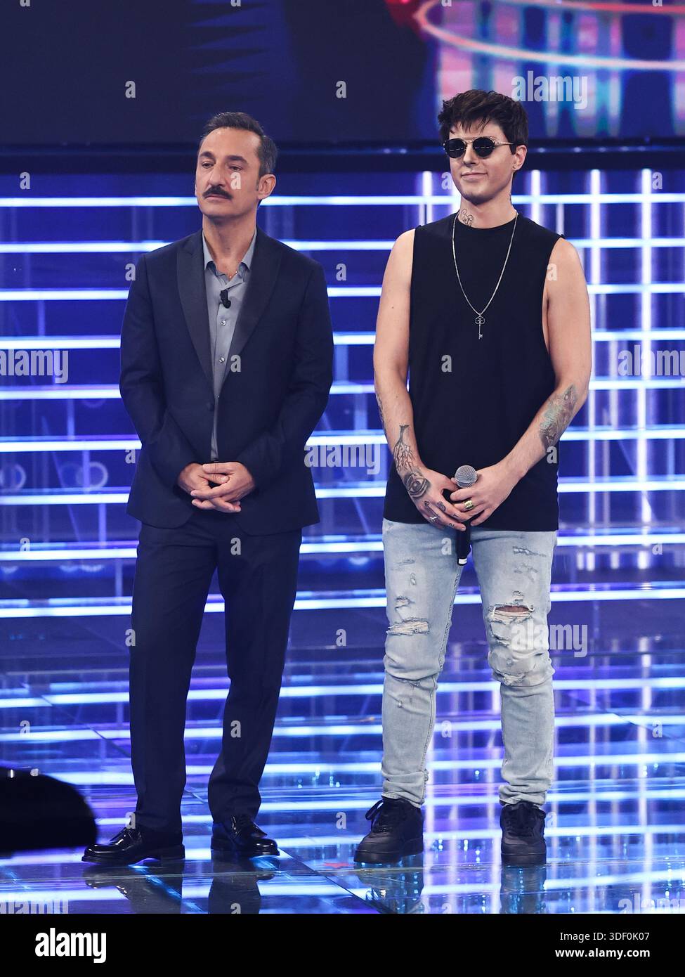 Rome, Rai studios formerly Dear, TV show "Tali e Quali." Pictured ...