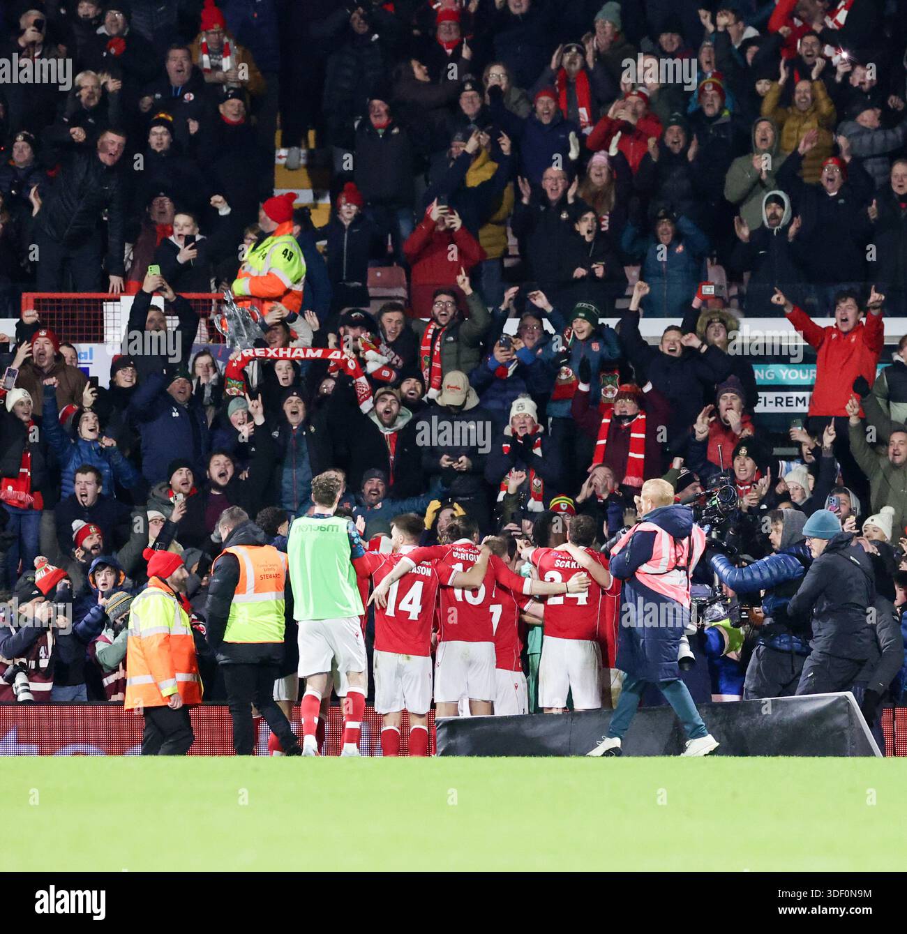 9th January 2026; Racecourse Ground, Wrexham, Wales; FA Cup Football ...