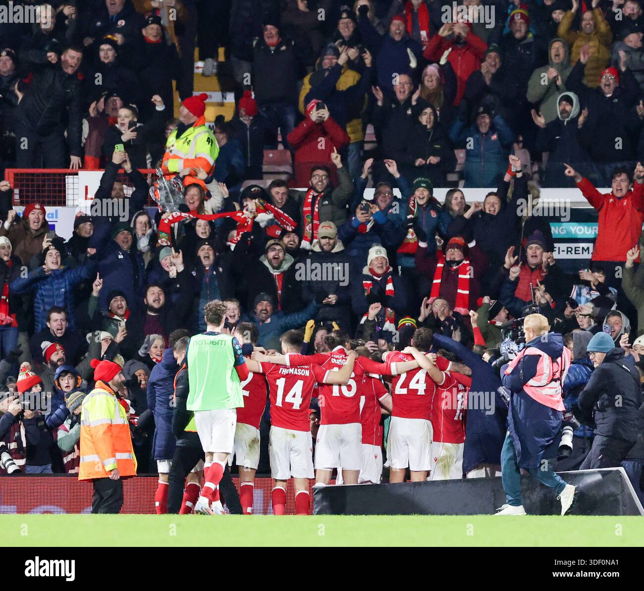 9th January 2026; Racecourse Ground, Wrexham, Wales; FA Cup Football ...