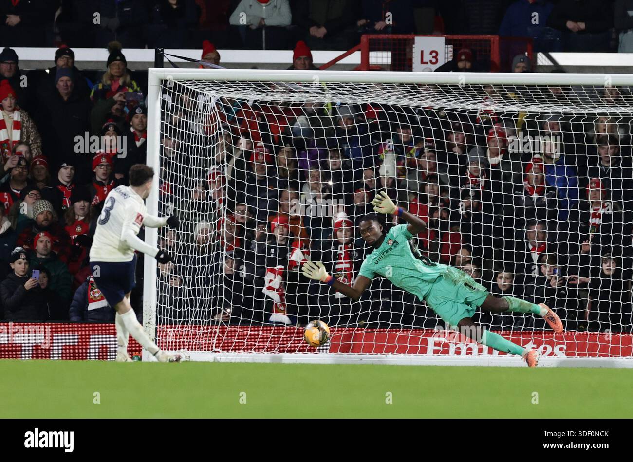 9th January 2026; Racecourse Ground, Wrexham, Wales; FA Cup Football ...