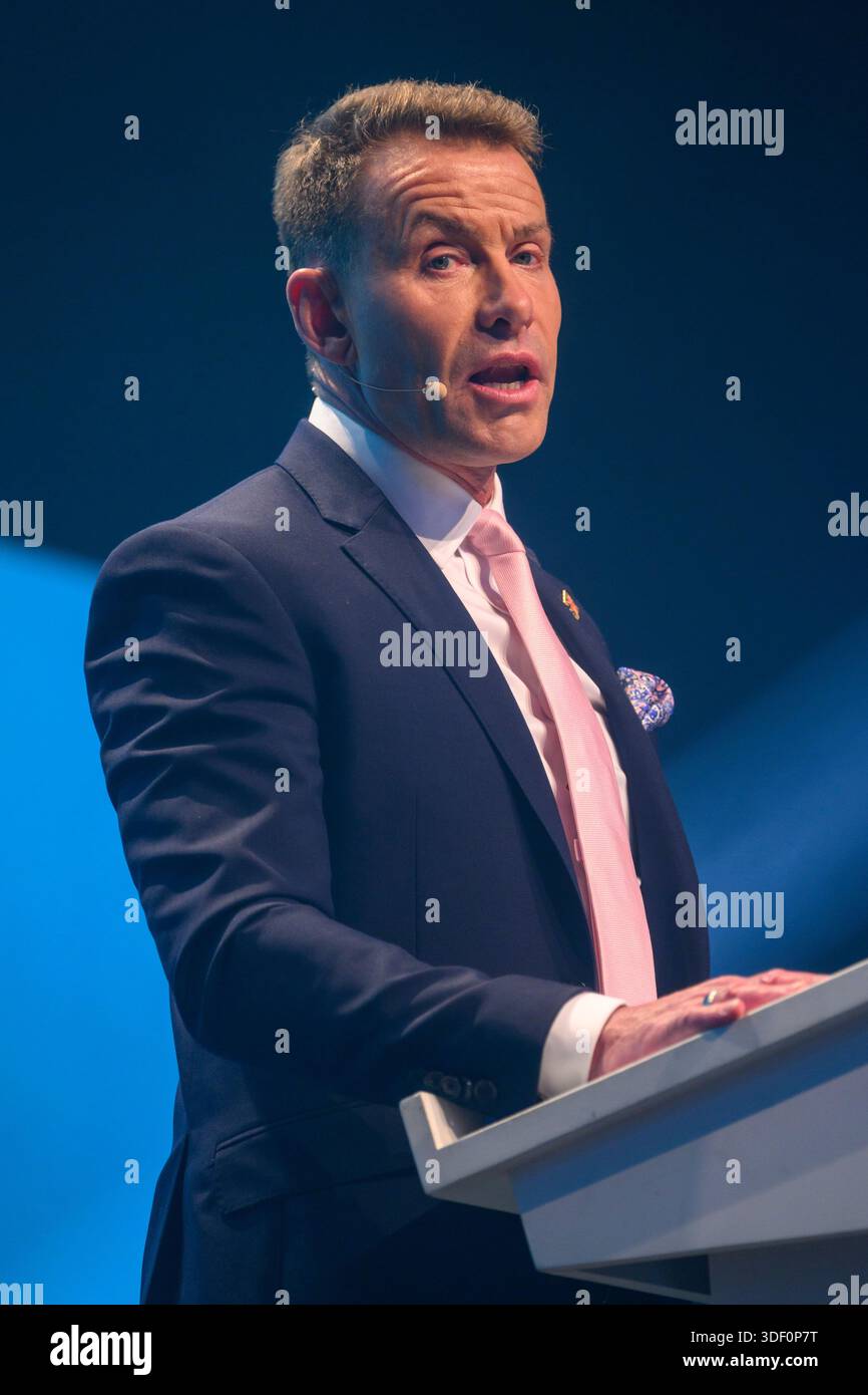 09/01/2026. London, UK Reform UK Chairman Dr David Bull makes a speech ...