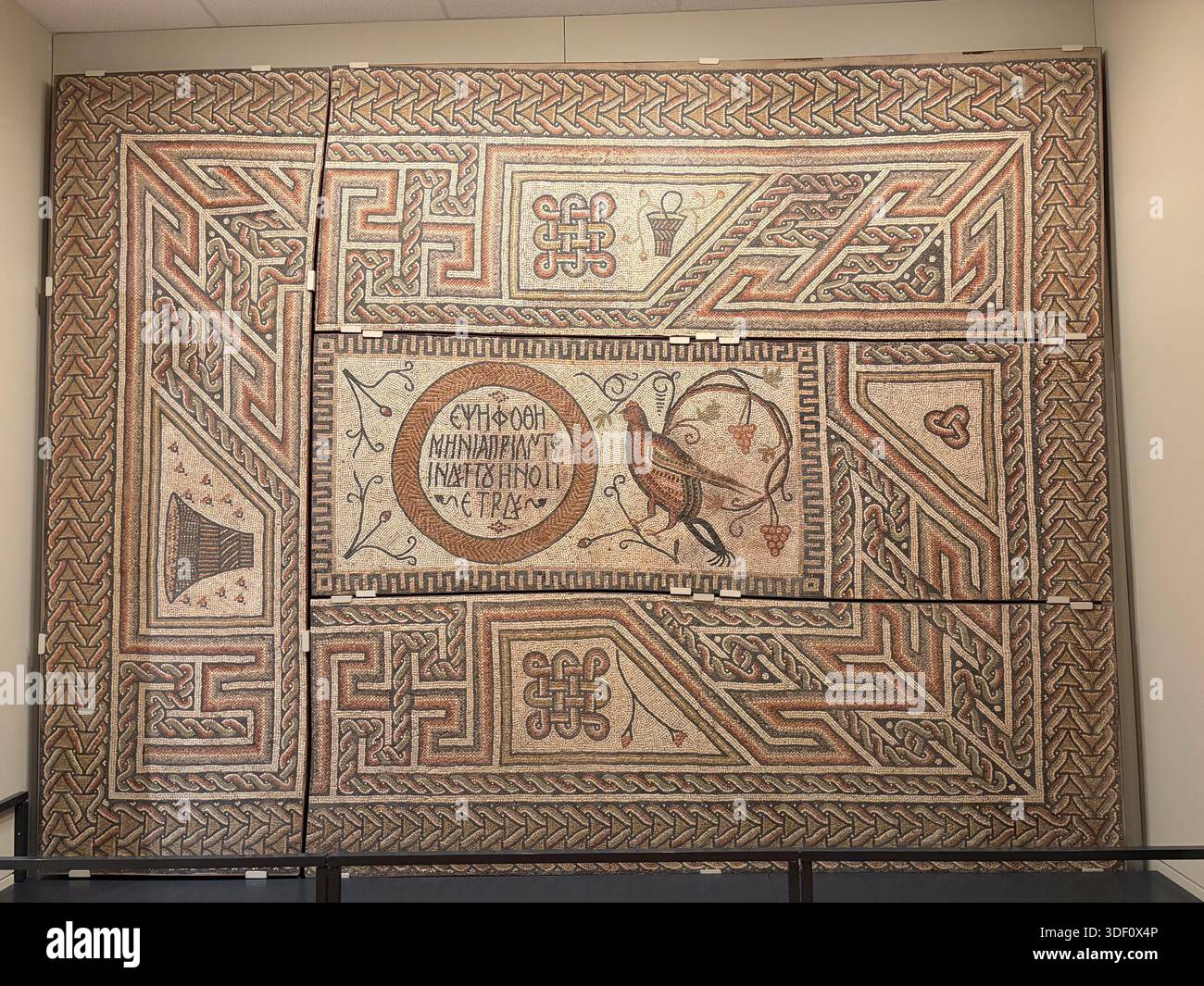 Late Roman and early Byzantine period floor mosaic. Ancient ...