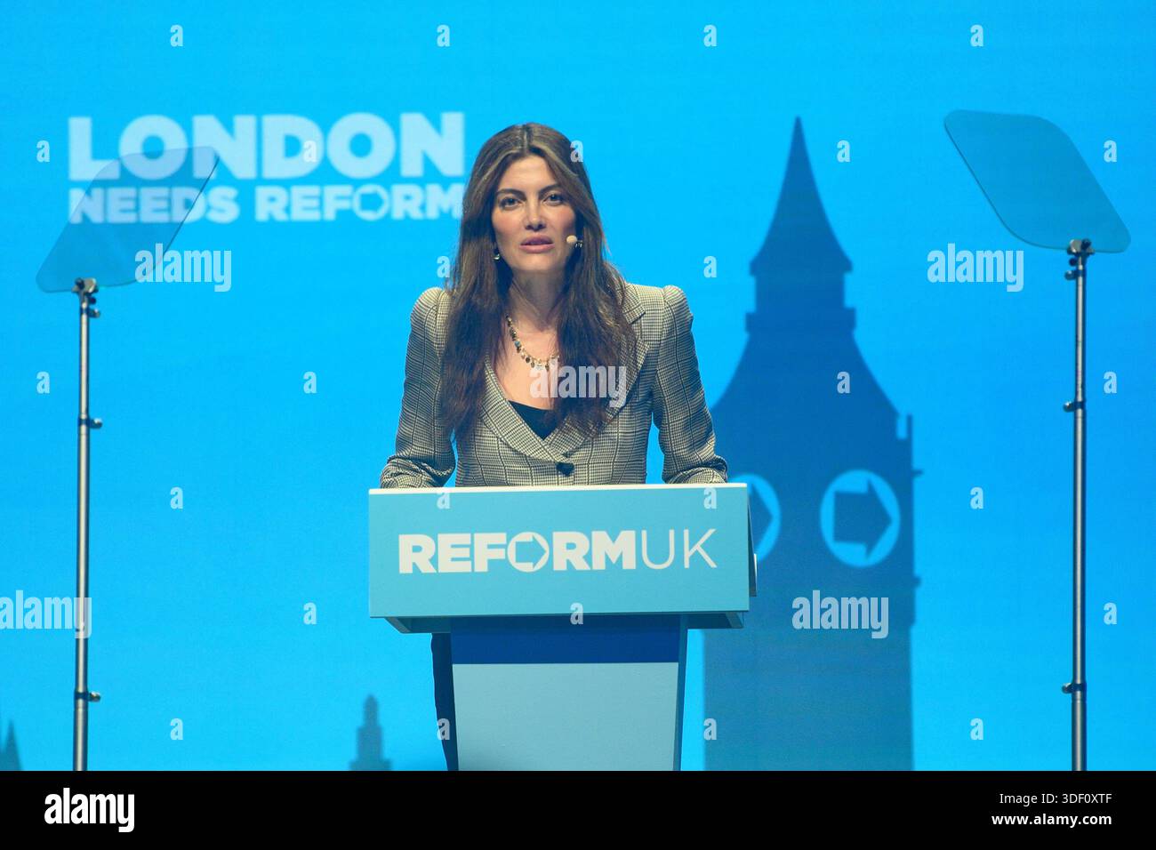 London, UK. 09 Jan 2026. Laila Cunningham - Reform UK Mayoral Candidate ...