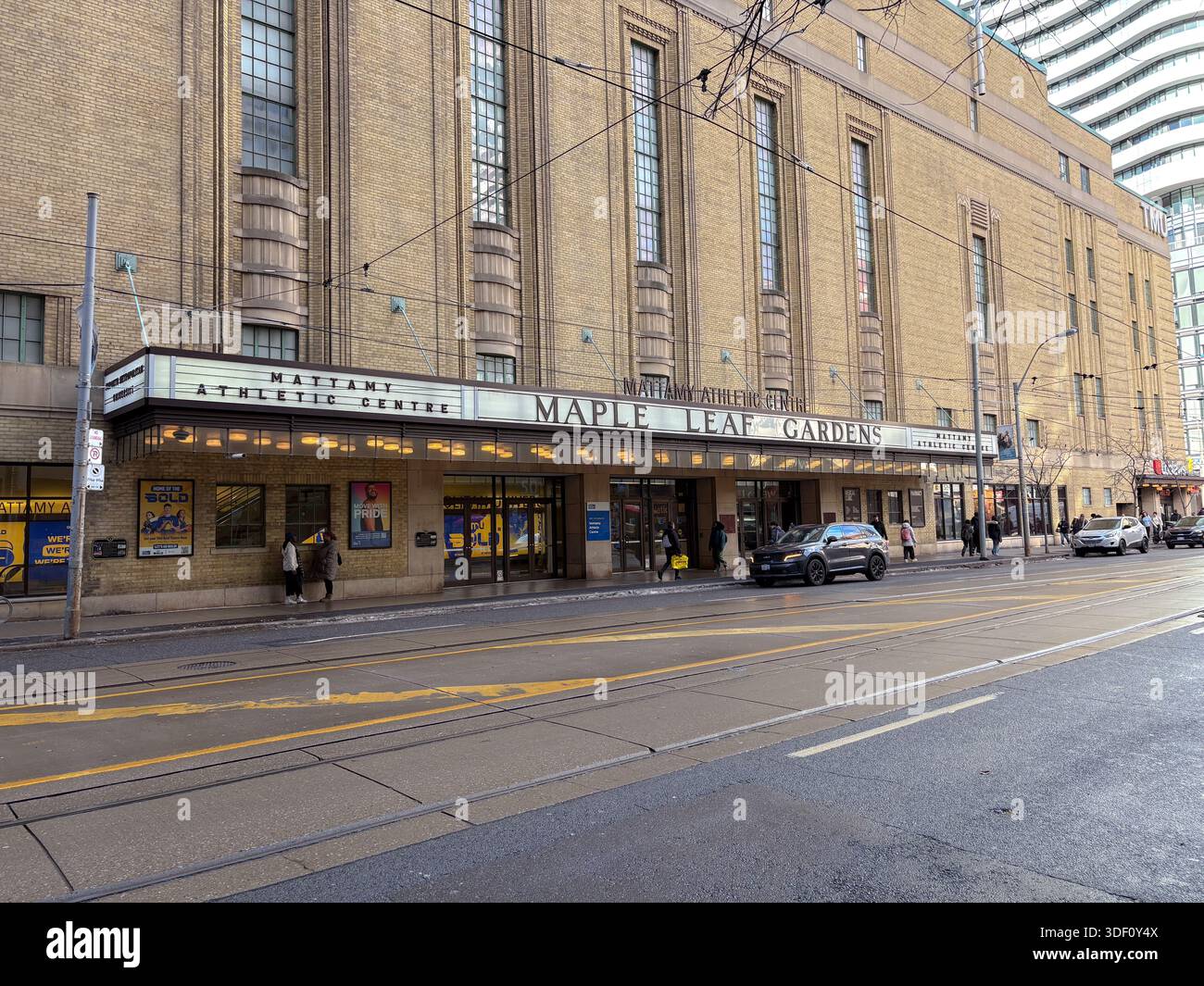 Mattamy Athletic Centre, formerly Maple Leaf Gardens. Toronto, Canada ...