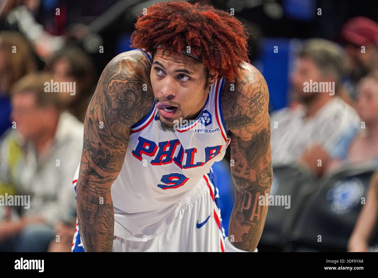 Orlando, Florida, USA, January 9, 2026, Philadelphia 76ers guard Kelly ...
