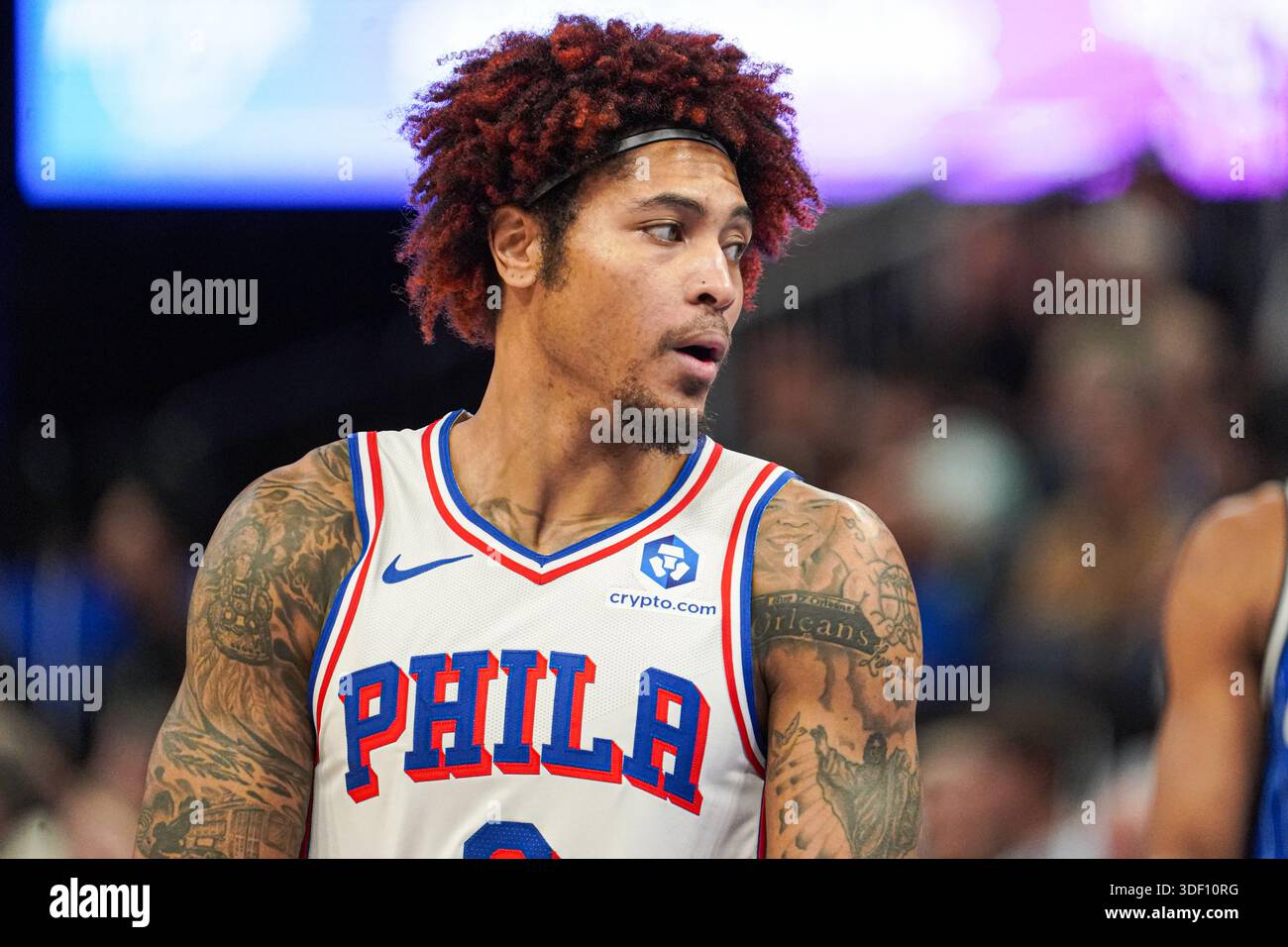 Orlando, Florida, USA, January 9, 2026, Philadelphia 76ers guard Kelly ...