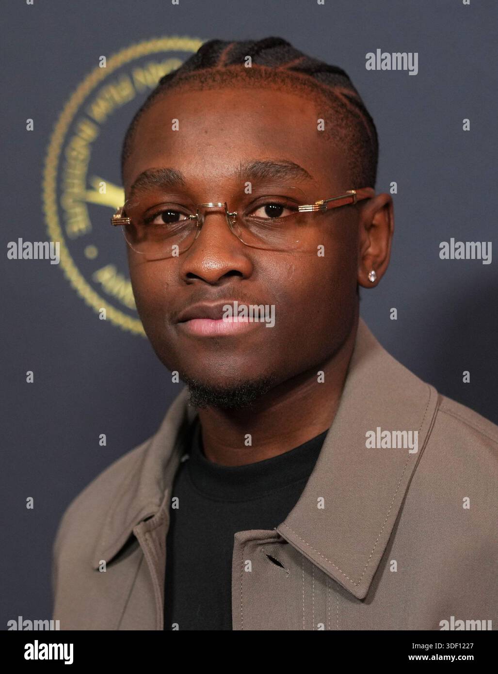 Miles Caton arrives at the AFI Awards on Friday, Jan. 9, 2026, at the ...
