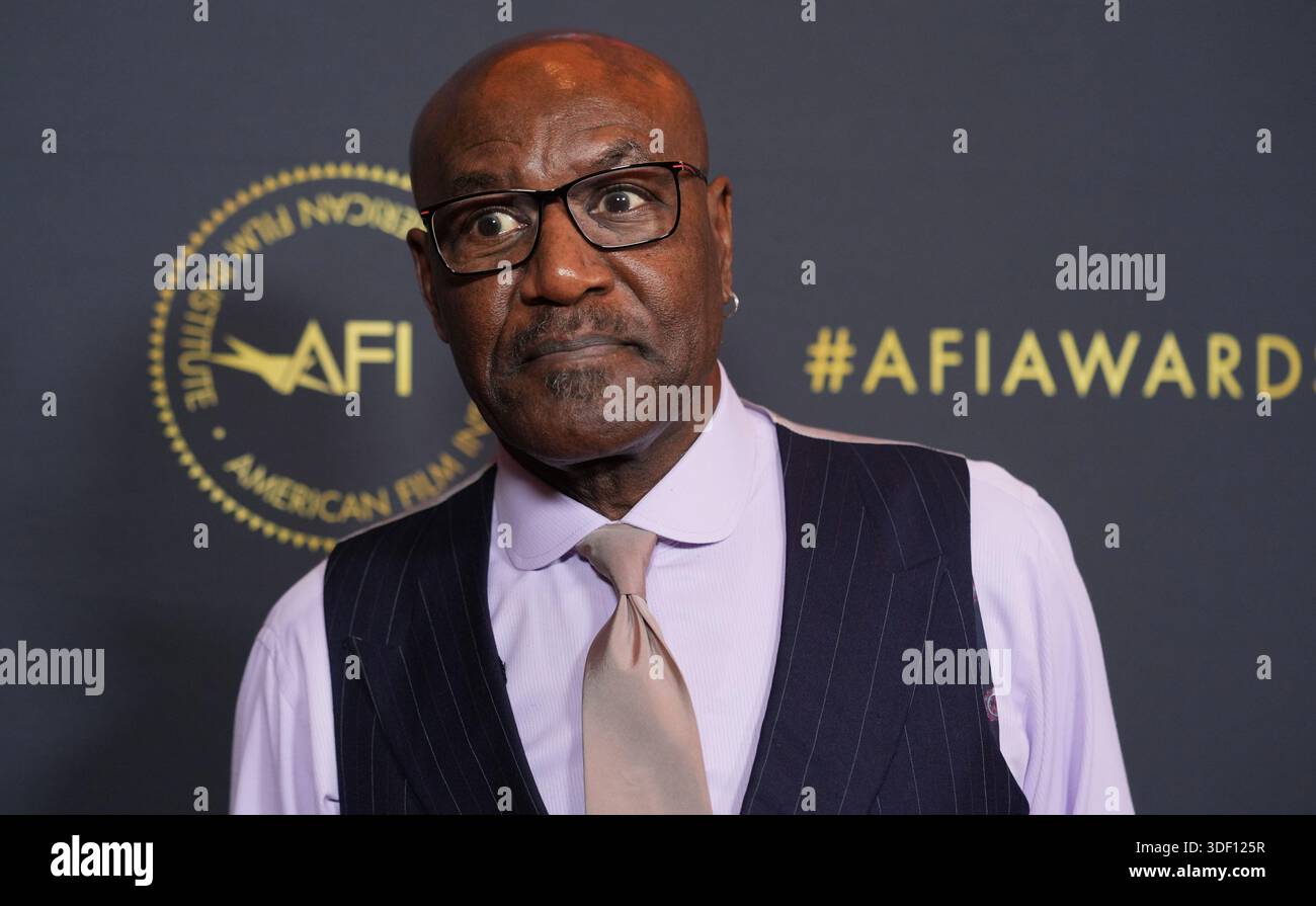 Delroy Lindo arrives at the AFI Awards on Friday, Jan. 9, 2026, at the ...