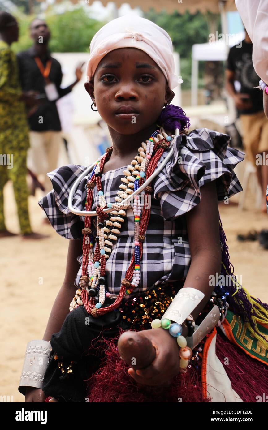Ouidah. 9th Jan, 2026. This photo taken on Jan. 9, 2026 shows a local ...