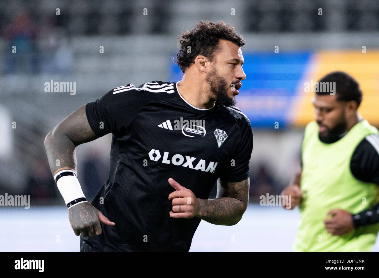 Courtney Lawes of Brive during the Pro D2 match between Brive and ...