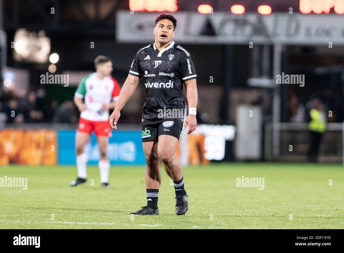 Benjamin Tapuai of Brive during the Pro D2 match between Brive and ...