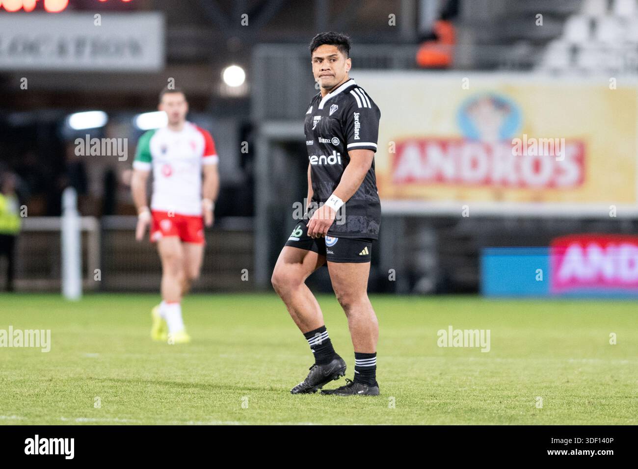 Benjamin Tapuai of Brive during the Pro D2 match between Brive and ...