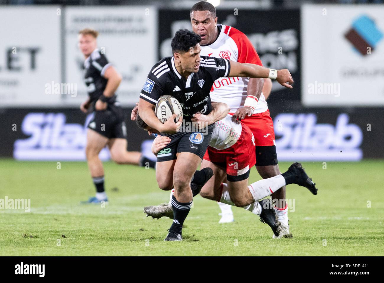 Benjamin Tapuai of Brive during the Pro D2 match between Brive and ...