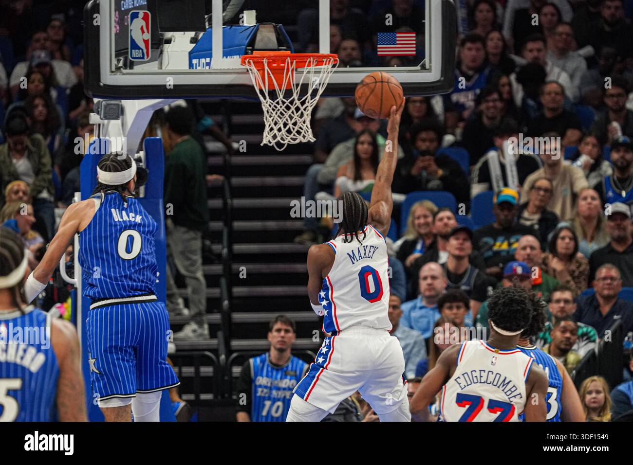 Orlando, Florida, USA, January 9, 2026, Philadelphia 76ers guard Tyrese ...