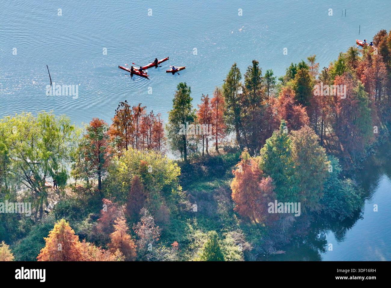**CHINESE MAINLAND, HONG KONG, MACAU AND TAIWAN OUT** Aerial photo ...