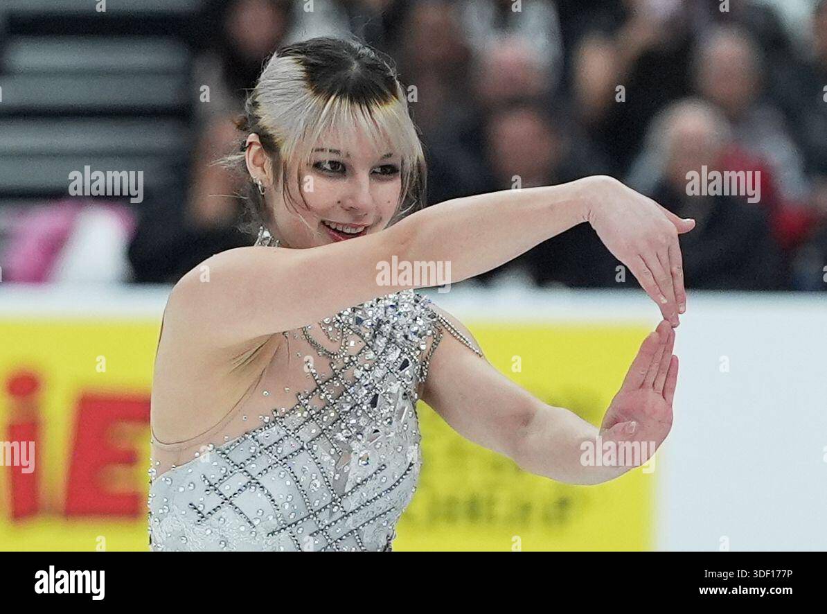 Alysa Liu competes during the women's free skating competition at the U ...