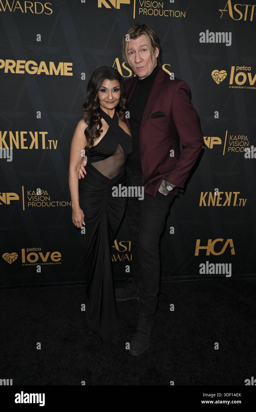 Anjali Bhimani, Rick Barrio Dill at arrivals for 2026 Astra Film Awards ...