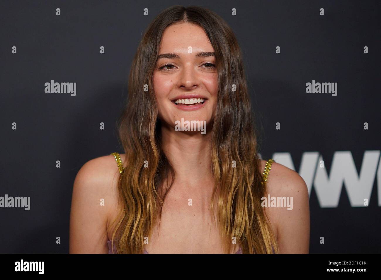 Charlotte Lawrence arrives at the WWD Style Awards on Friday, Jan. 9 ...