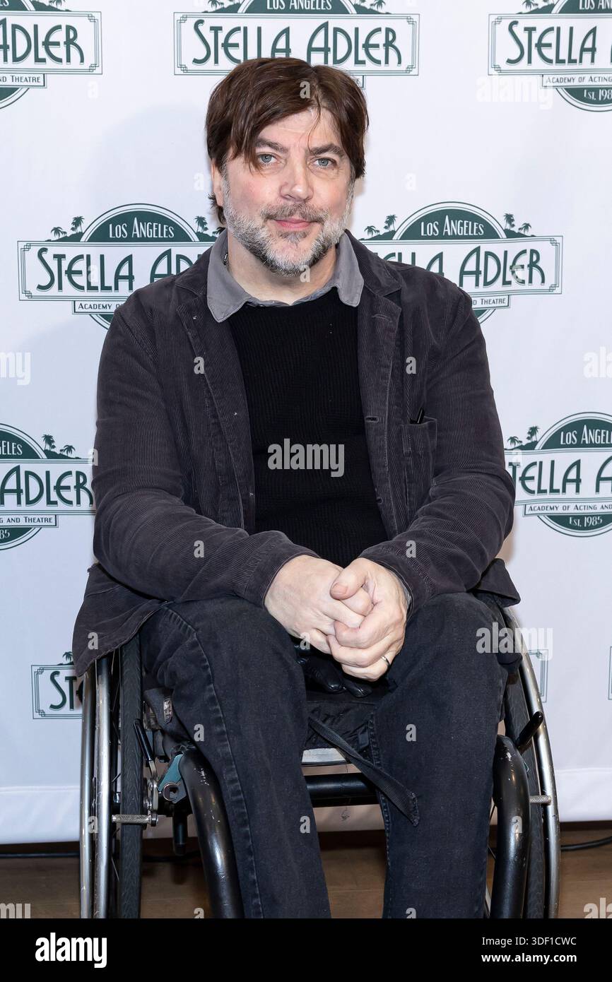 Christopher Thornton attends the arrivals of the Staged Benefit Reading ...