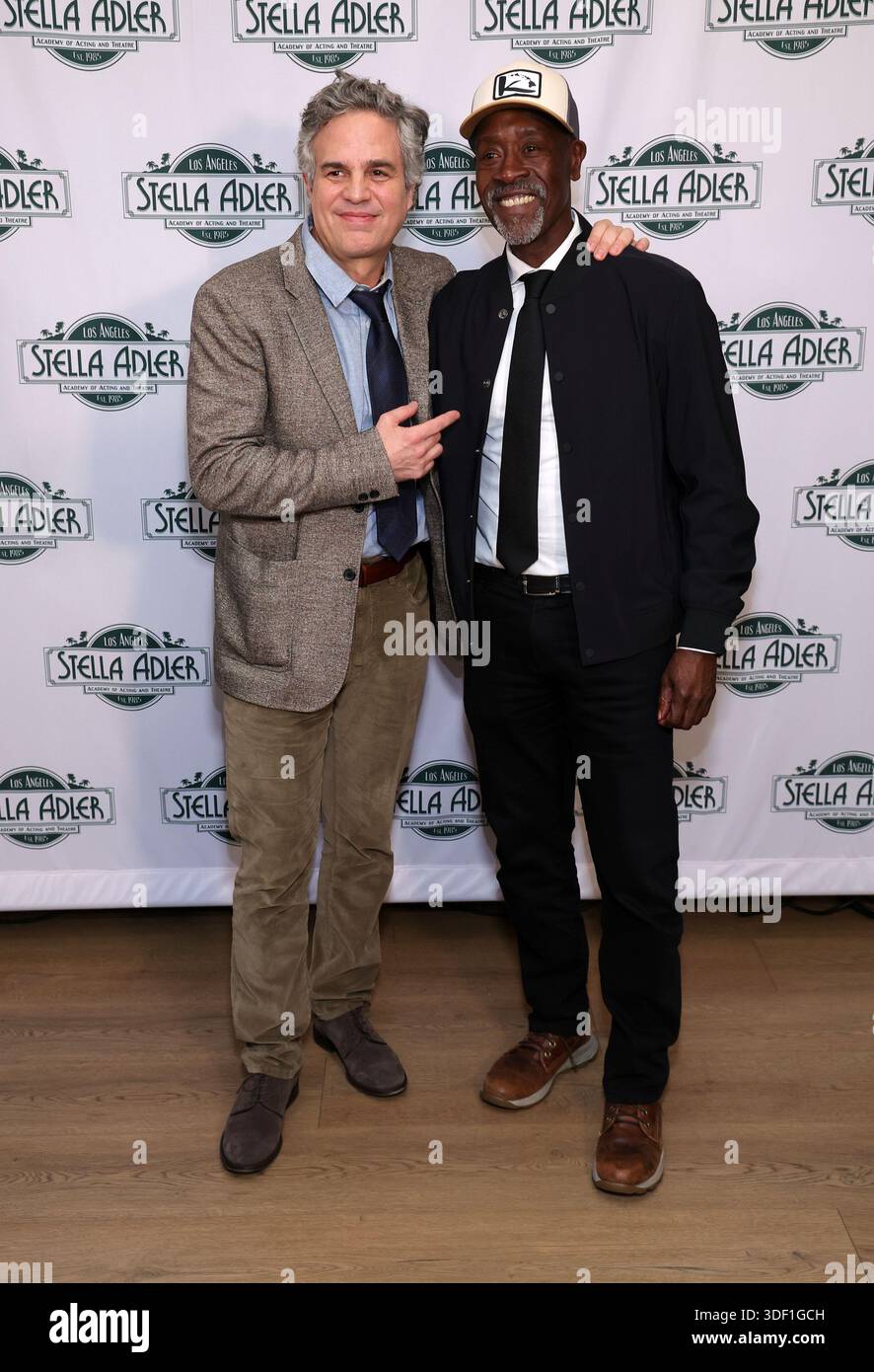 9 January 2026 - Los Angeles, California -Mark Ruffalo, Don Cheadle ...