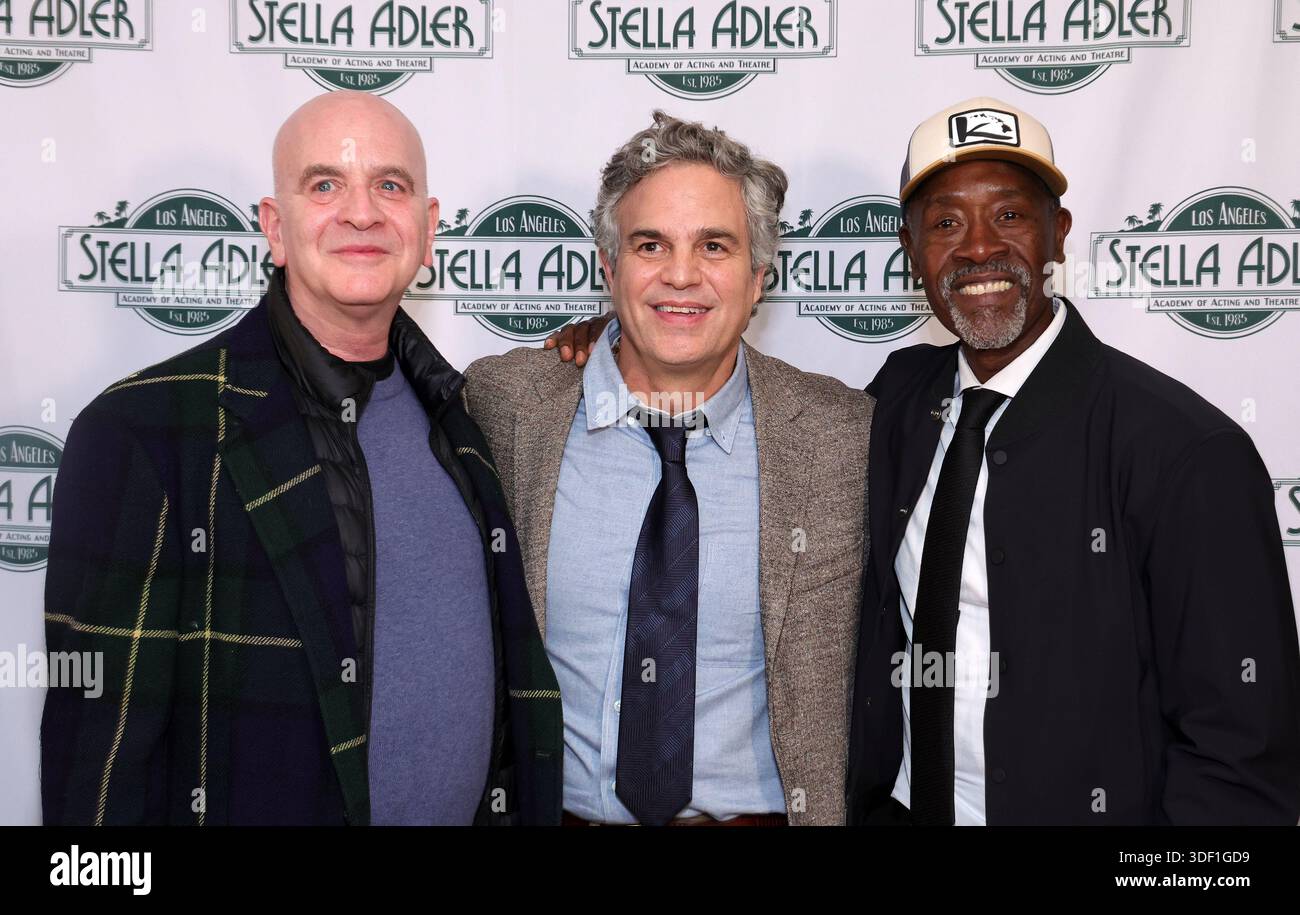 9 January 2026 - Los Angeles, California -Ethan Silverman, Mark Ruffalo ...