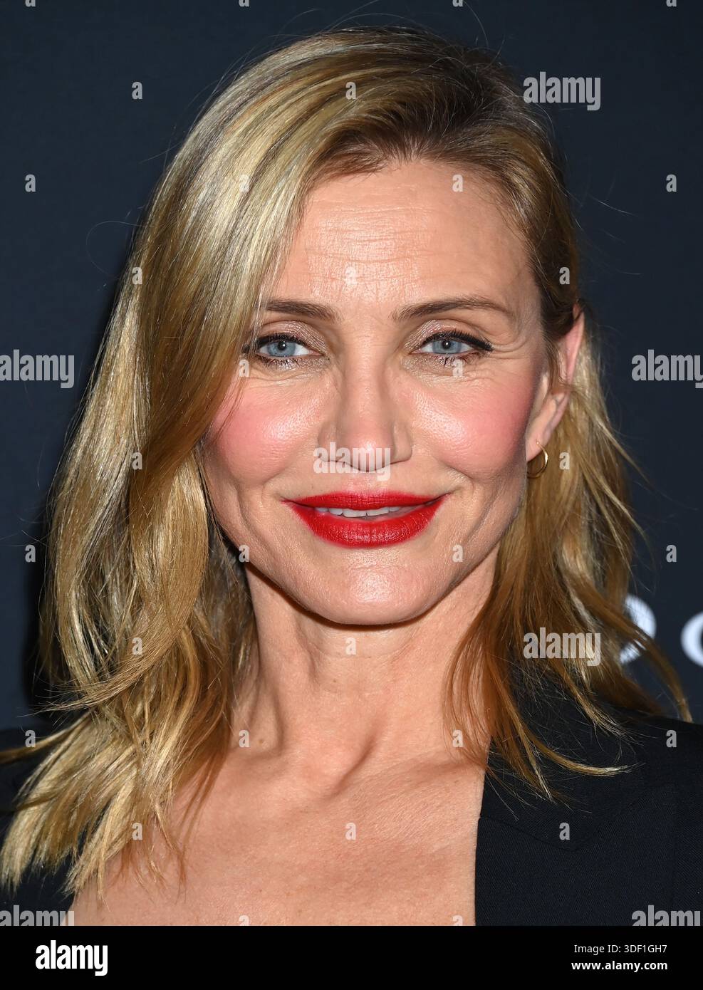 Santa Monica, USA. 09th Jan, 2026. Cameron Diaz arriving to the 2026 ...
