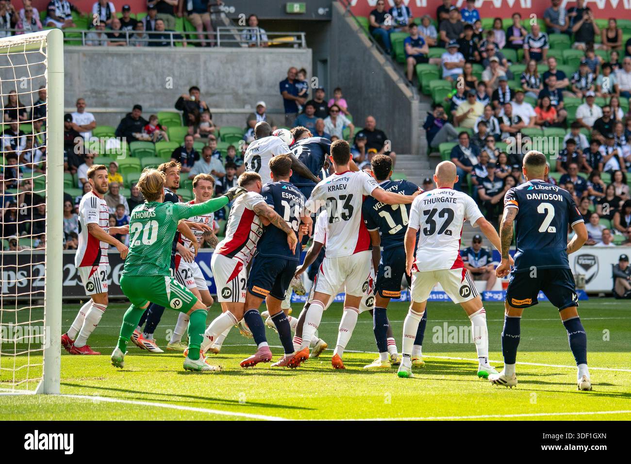 Cranbourne, Victoria, Australia. 10th Jan, 2026. Melbourne Victory FC ...