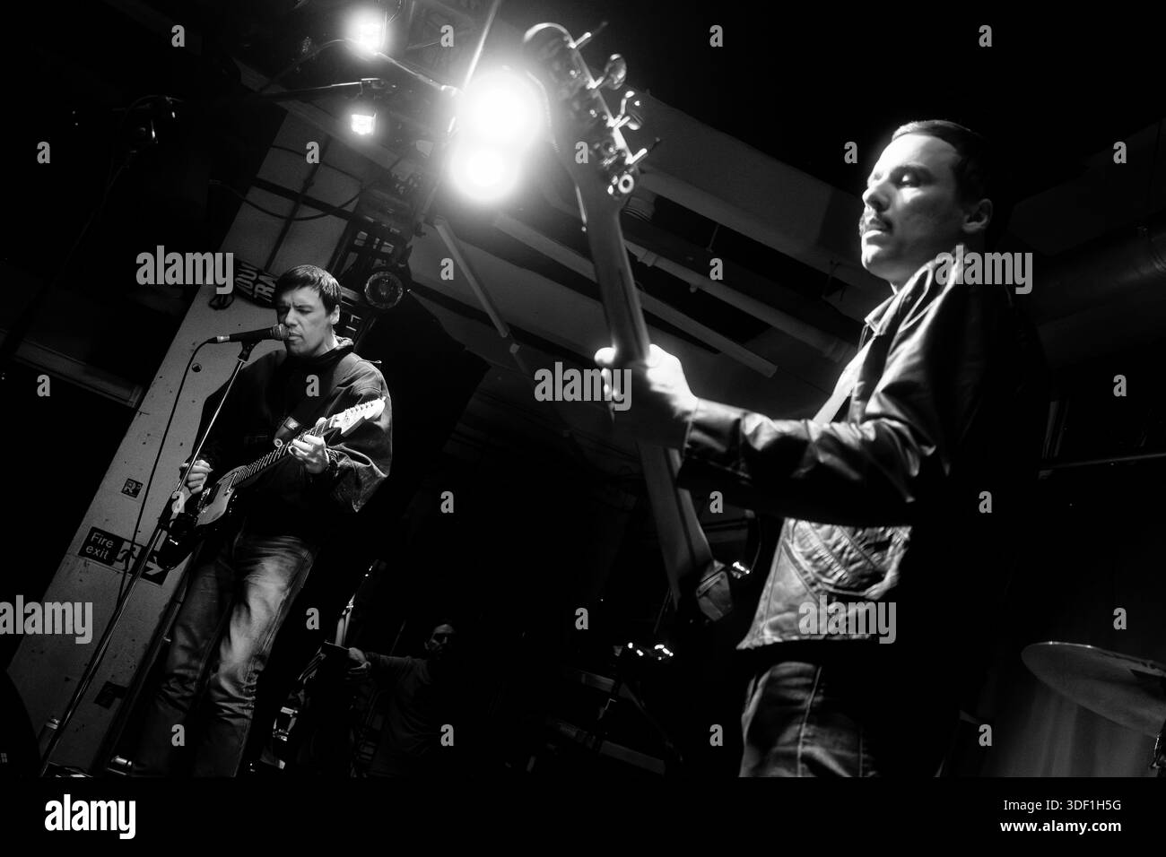 London, UK, 9 January, 2026. The Cribs in concert. Pictured left to ...