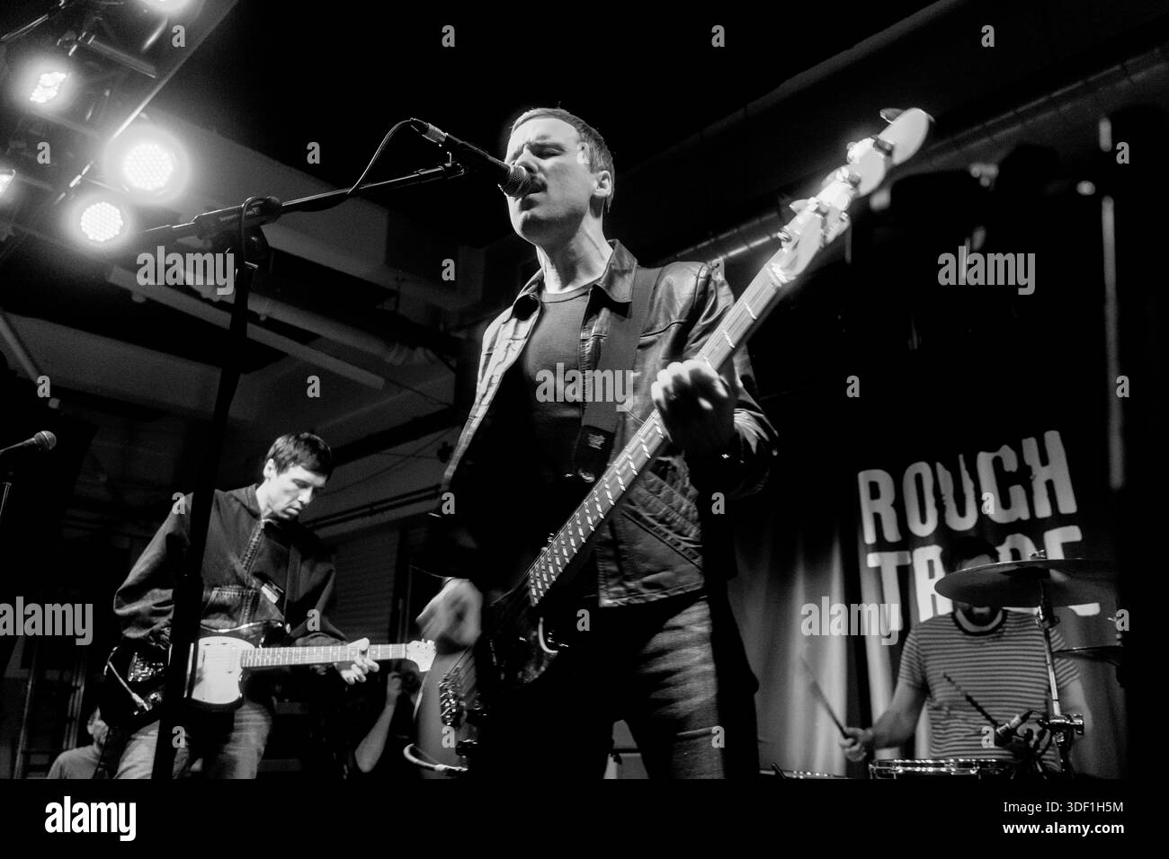 London, UK, 9 January, 2026. The Cribs in concert. Pictured left to ...