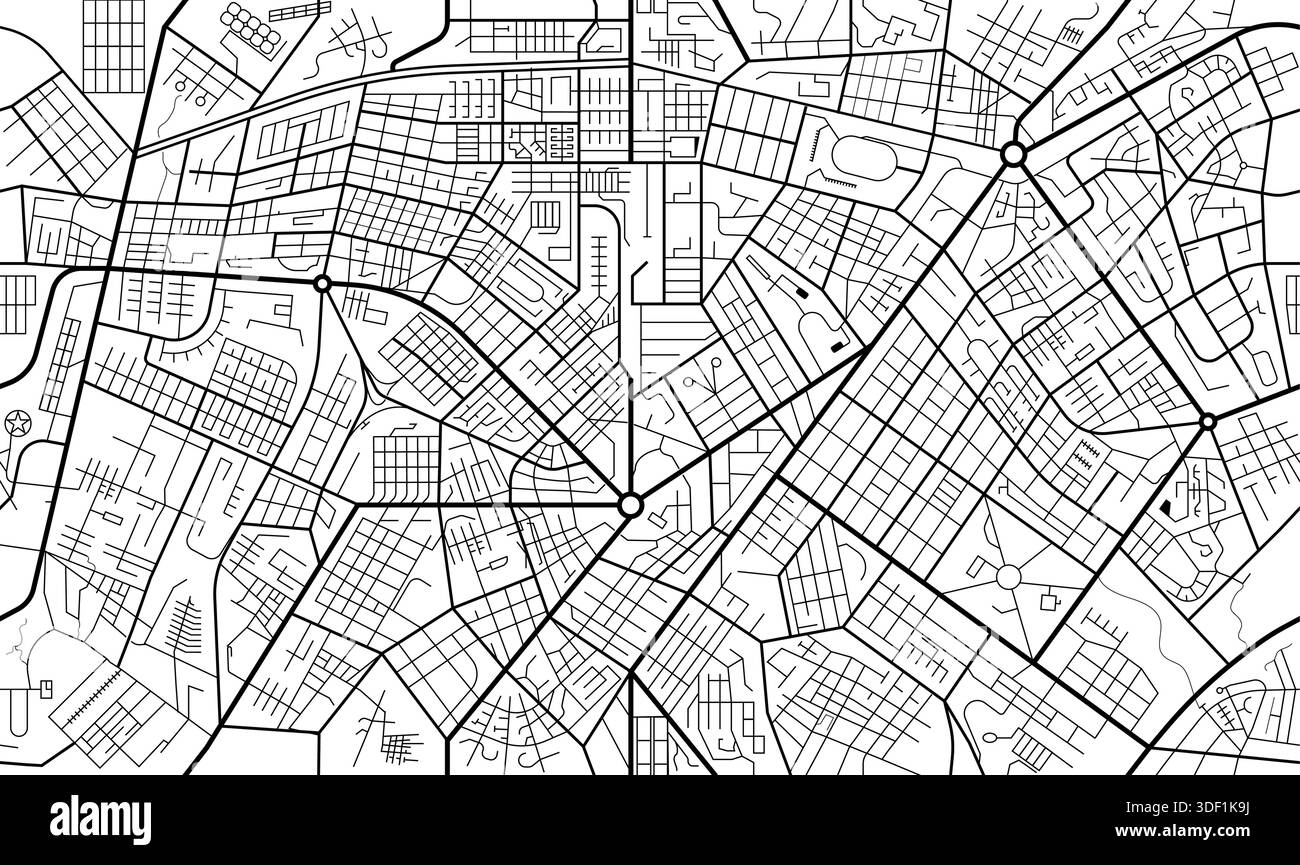 Town planning project Black and White Stock Photos & Images - Alamy